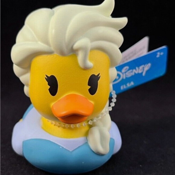 Disney | Toys | Disney Elsa Rubber Duck 224 Collection Approx 3 High ...